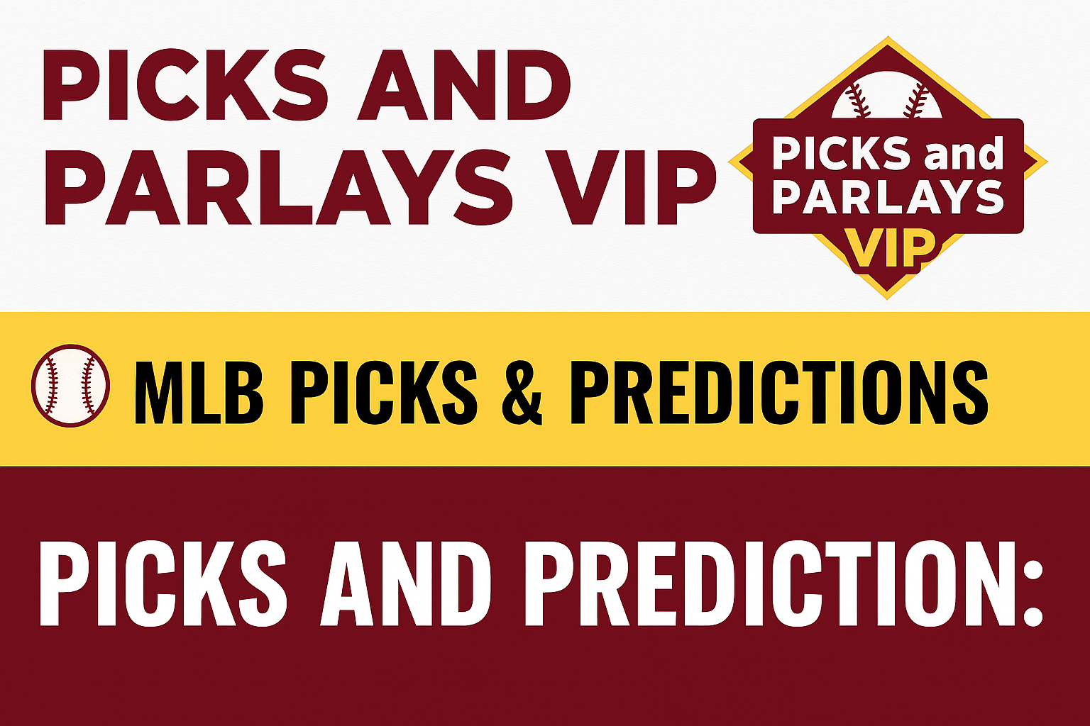 Picks and parlays VIP – 27/09/25 – MLB Picks & Predictions – Scores ...